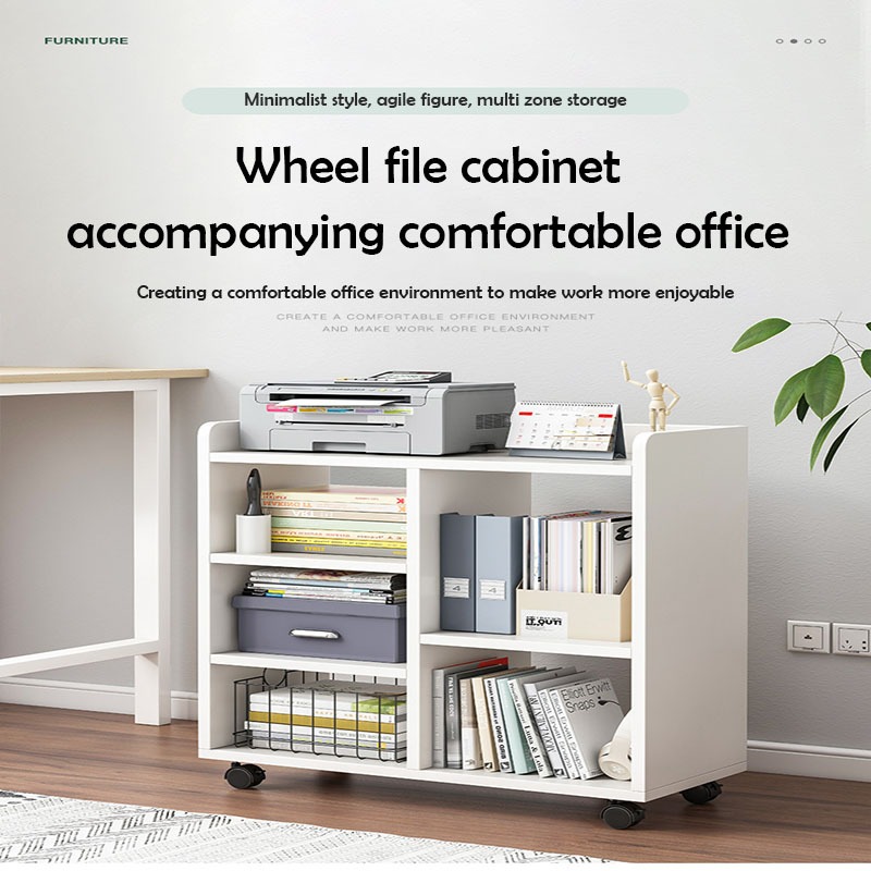 Under table shelf, file cabinet, storage cabinet, table side storage ...