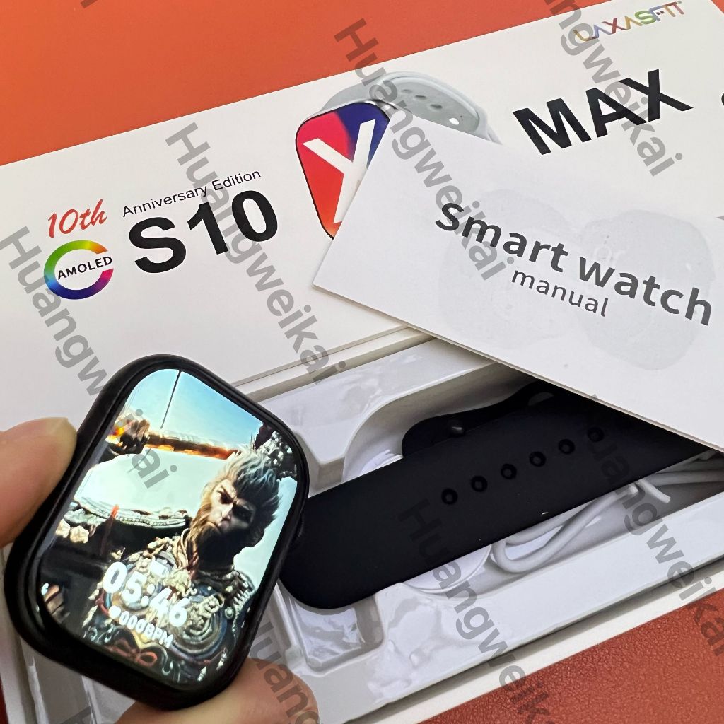 2025 Watch10 New S10 Max 47mm Smartwatch bt call 10th 128 MB large ...