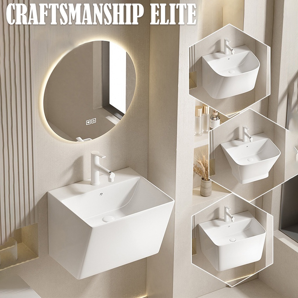 Integrated Wash Basin Defogging Toilet Basin Deepen Wall Hung Basin ...