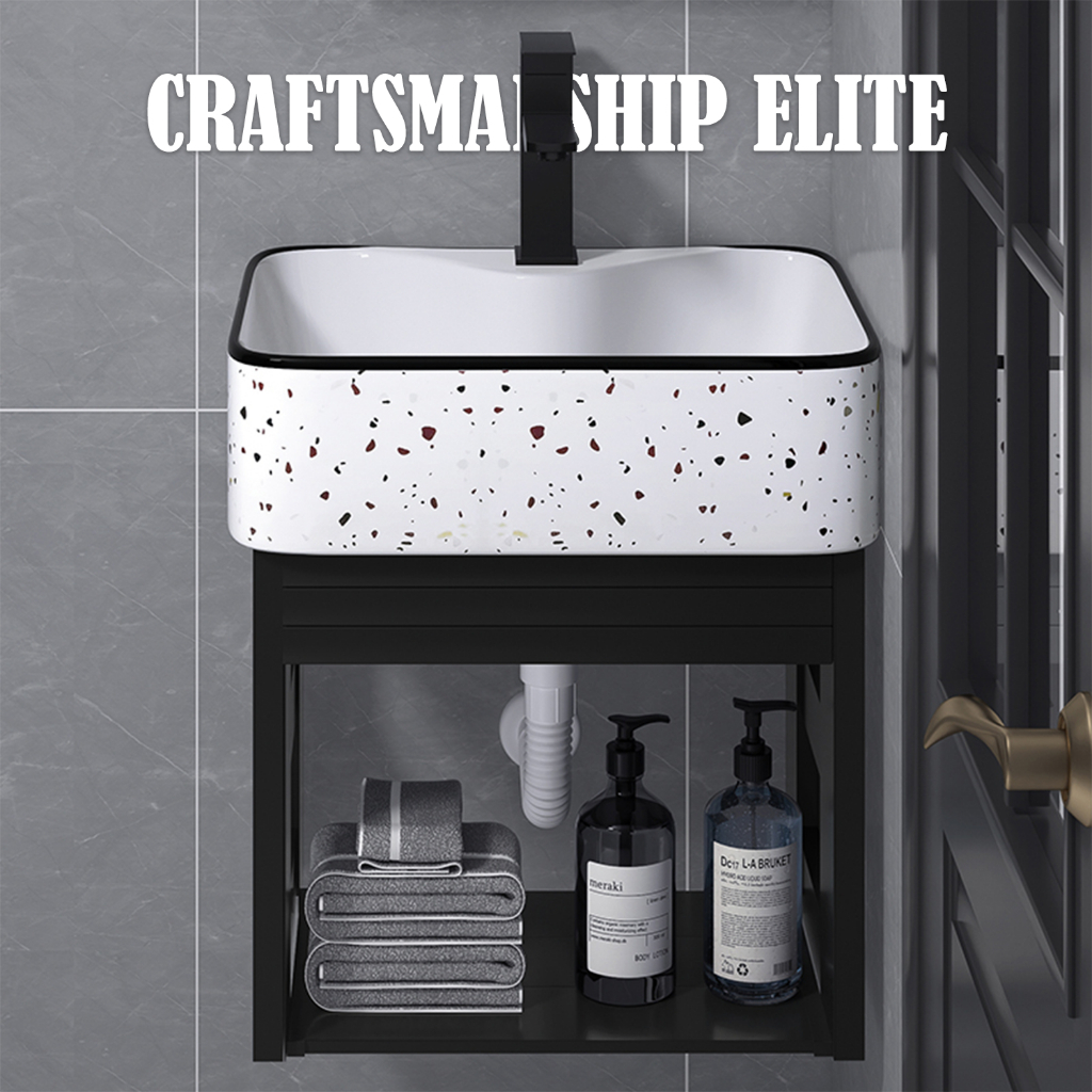 Wash Basin HDB Waterproof Toilet Basin Simple Wall Hung Basin ...