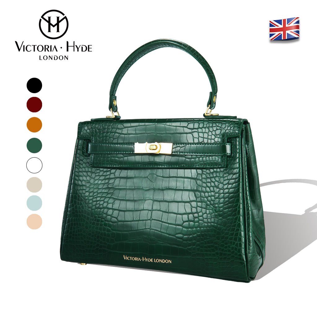 VICTORIA HYDE London Lady Handbags Women's Large PU Leather Black ...