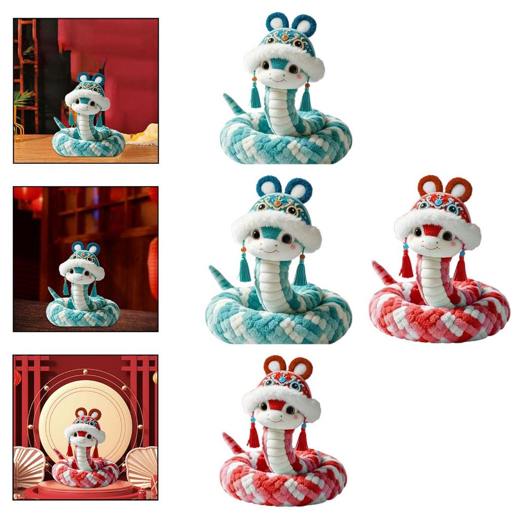 Chinese New Year Snake Toy Elegant snake cute high-value Chinese style ...