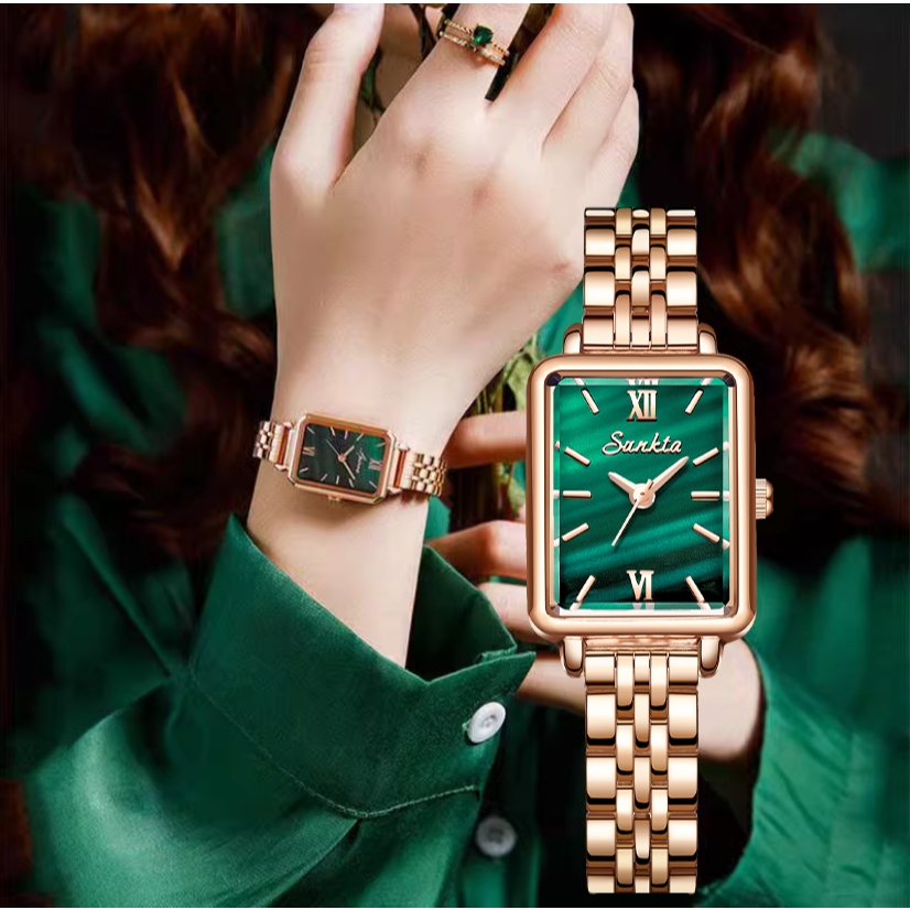 LIGE Watch Woman Sunkta Brand Fashion Elegant Women WristWatch ...