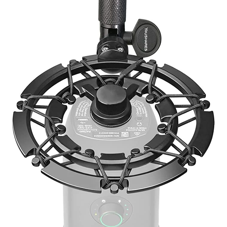 Wanjason Blue Yeti X Shock Mount, Latest Alloy Shockmount Reduces ...