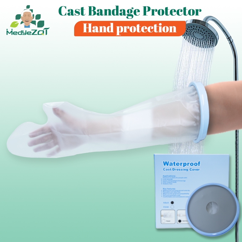 Waterproof Cast Bandage Protector Wound Fracture Arm Leg Foot Knee ...