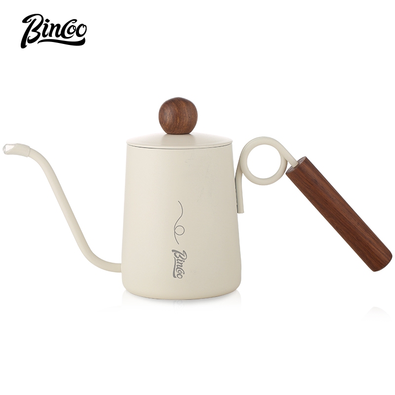BINCOO Coffee Hand Brewing Pot Stainless Steel Swan Thin Spout Long ...