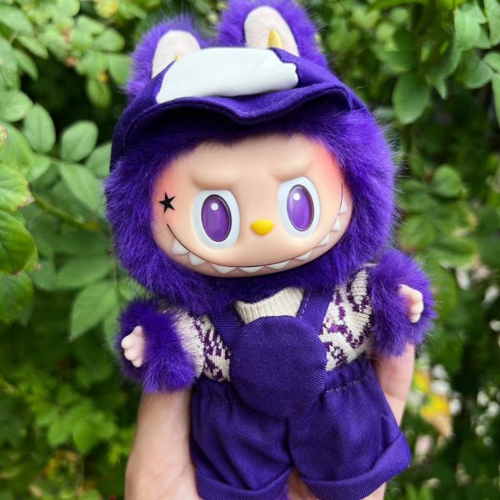 P POPMART Milan Fashion Weekly Co-Branded POPMART labubu Vinyl Plush ...