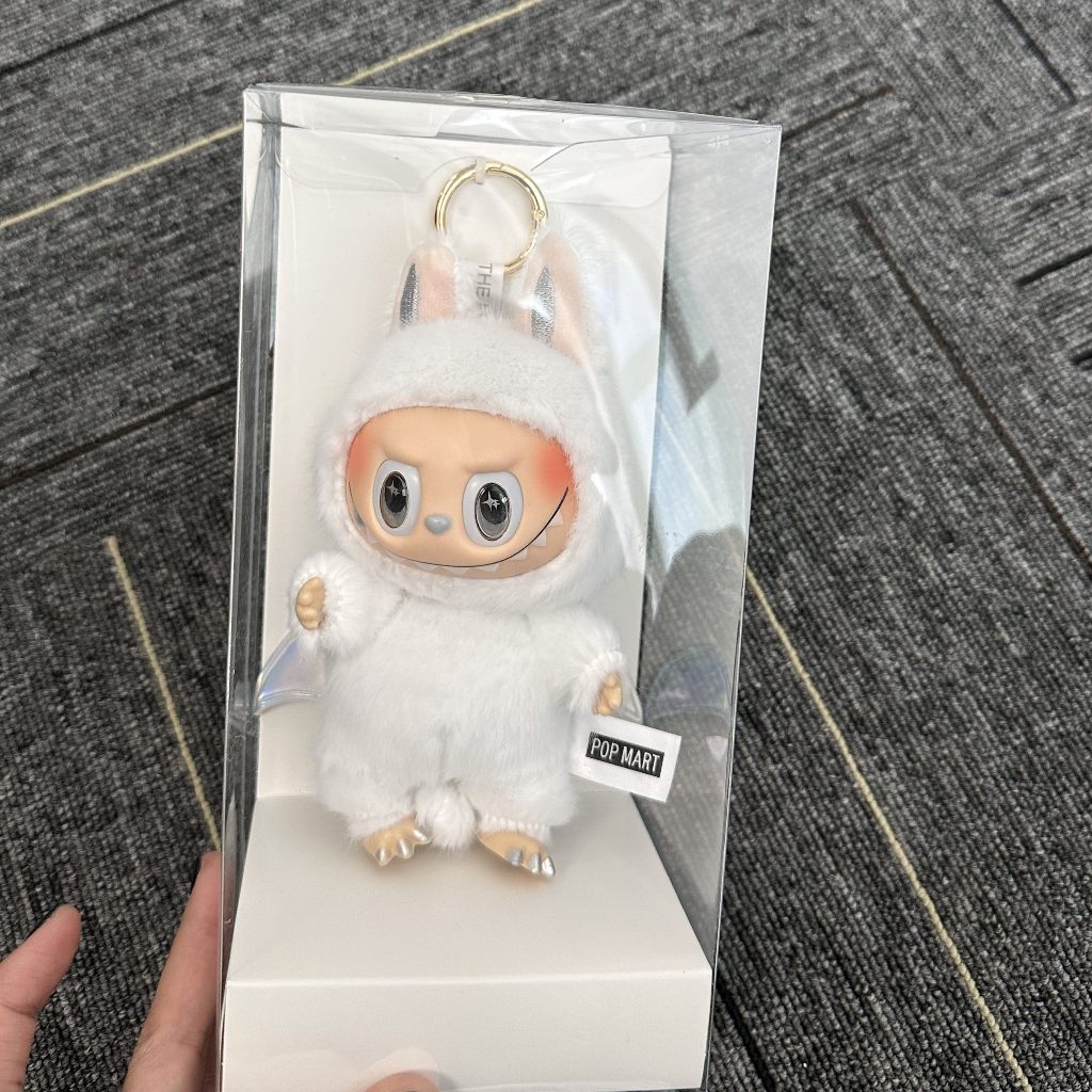 POPMART Labubu Zimomo ANGEL IN CLOUDS New Star Eye Customized Doll ...