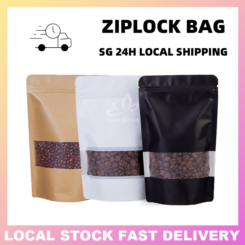 🎁Free Gifts🎁100pcs Zipper Bag/Zip Lock Bags Doorgift Goodies Food ...