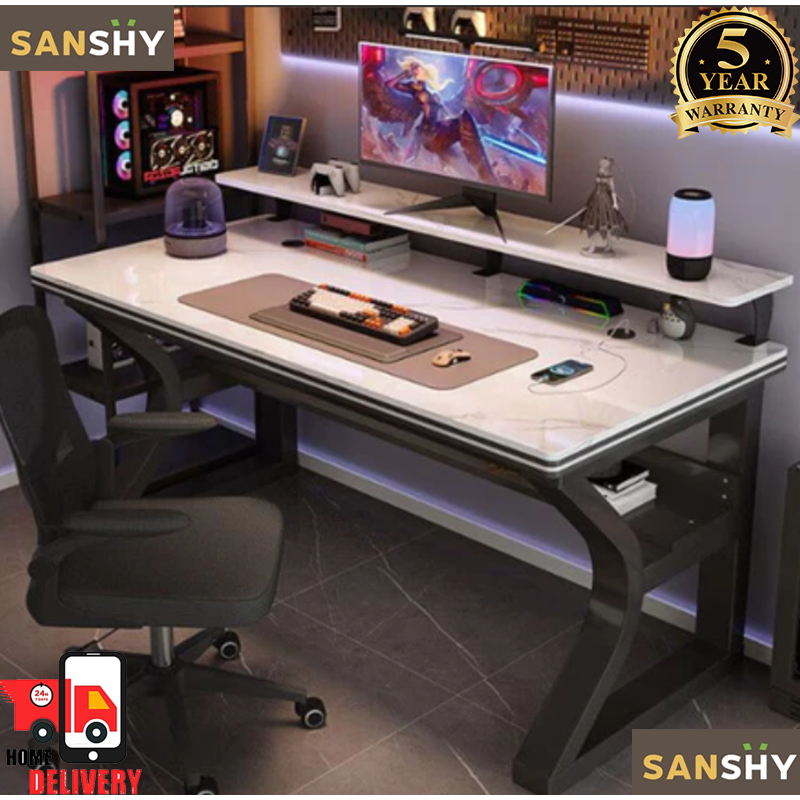 (SG) Computer Student Home Study Table Bedroom Office Desk And Chair ...