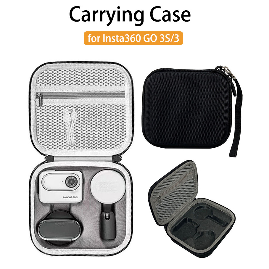 Carrying Case for Insta360 GO 3S Action, Storage Bag Mini Protective ...