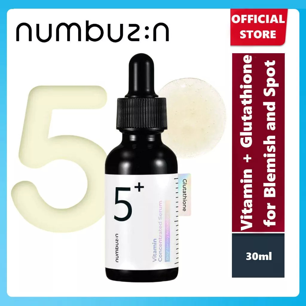 NUMBUZIN No.5 Glutathione Vitamin Concentrated Serum - 30ml | Shopee Singapore