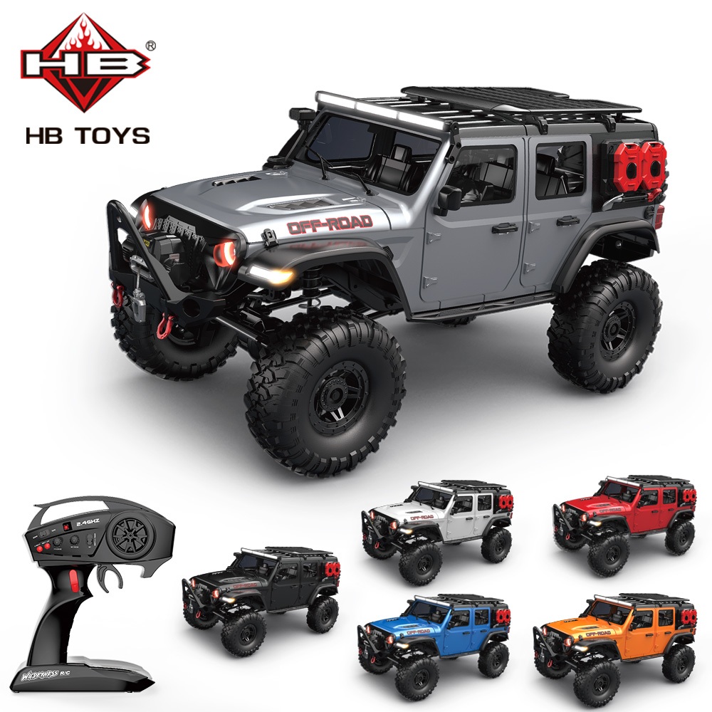 2025 Newest HB toys R1011 1:10 4WD Upgrade Simulation Ford Fierce Horse ...
