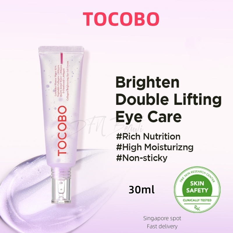 TOCOBO Collagen Brightening Eye Gel Cream 30ml | Shopee Singapore