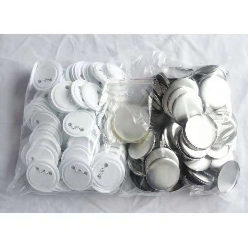 100pcs button badge blank material 25mm/32mm/37mm/44mm/50mm/56mm/58mm ...