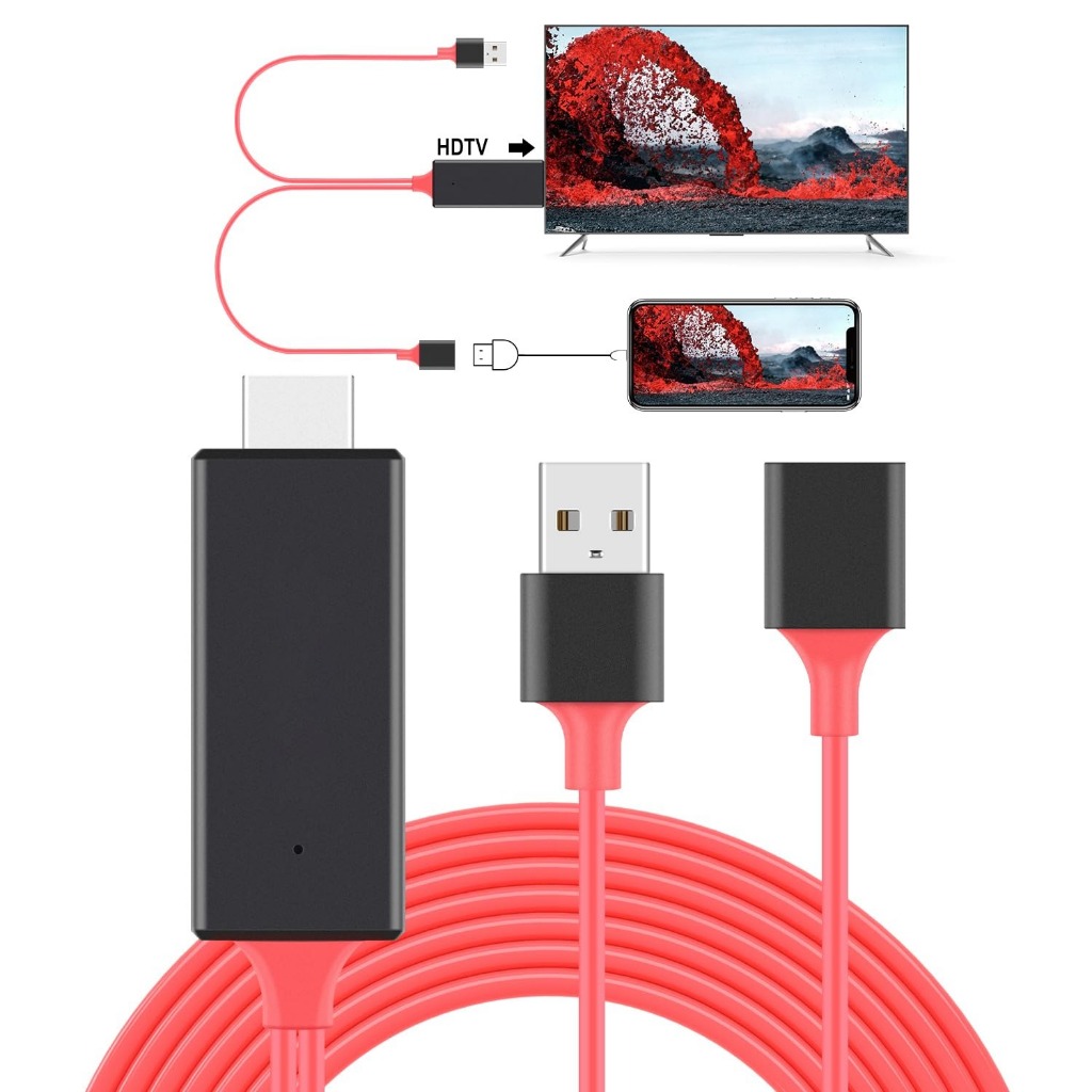 Universal Smartphone HDTV HDMI Cable Micro usb usb type c to hdmi cable ...
