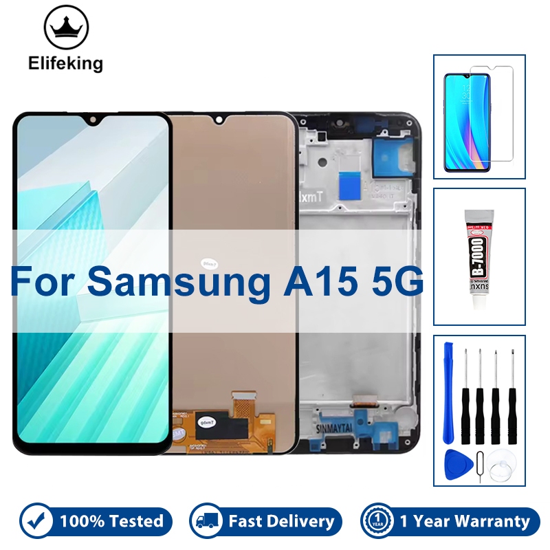 High Quality LCD For Samsung Galaxy A15 5G Display Touch Screen ...