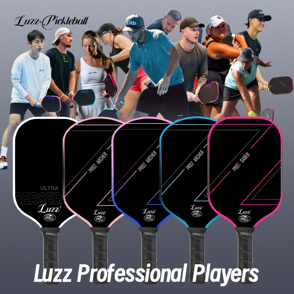 Luzz pickleball Paddle Pro 2nd Generation Paddle (16mm) - Upgraded ...