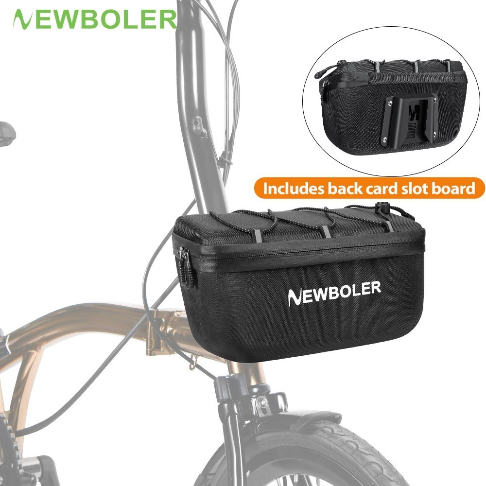 Newboler Bike Front Bag 4L Large Capactity Quick Release Bike Bag ...