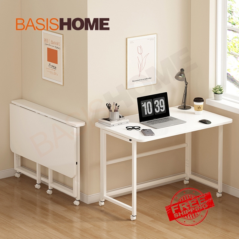 【SG StocK】Folding table desk study desk computer desk home office desk ...