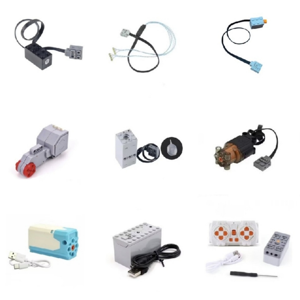 Moc Small Particle Building Block Power Group Programming Remote ...