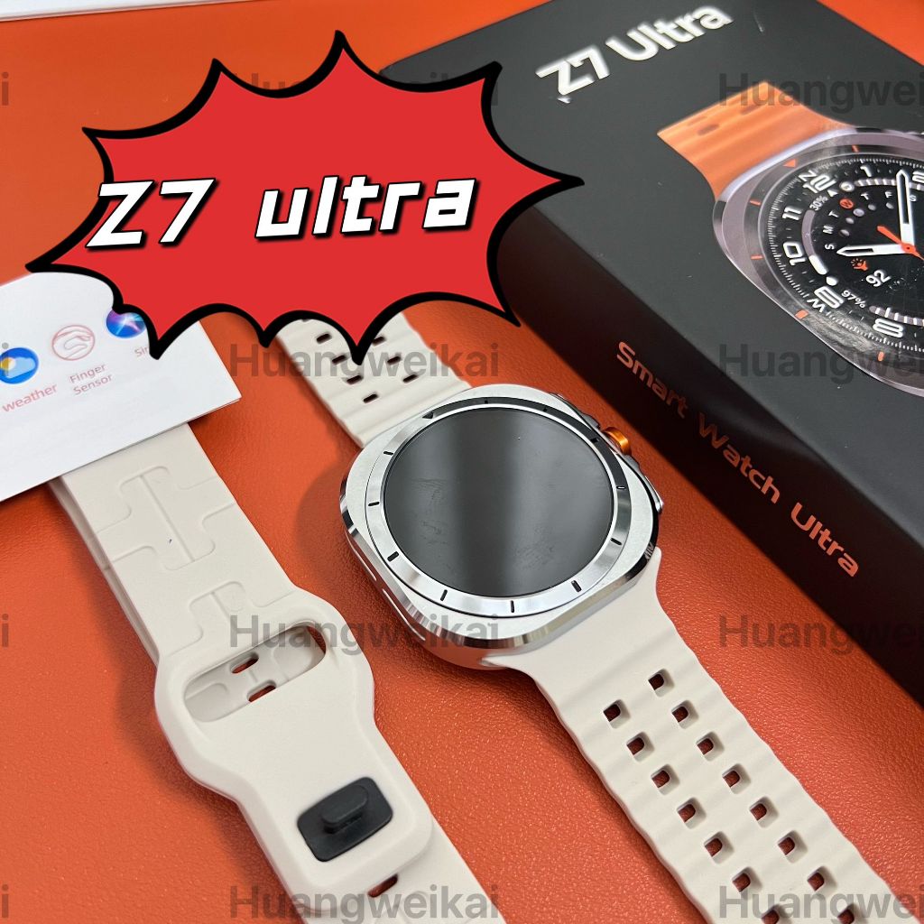 2025 Galaxy Z7 Ultra Smart Watch Waterproof For men Woman GPS Compass ...