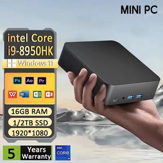 【Local warranty】 Portable Mini PC Gamer Intel Core i9 8950HK Windows 11 ...