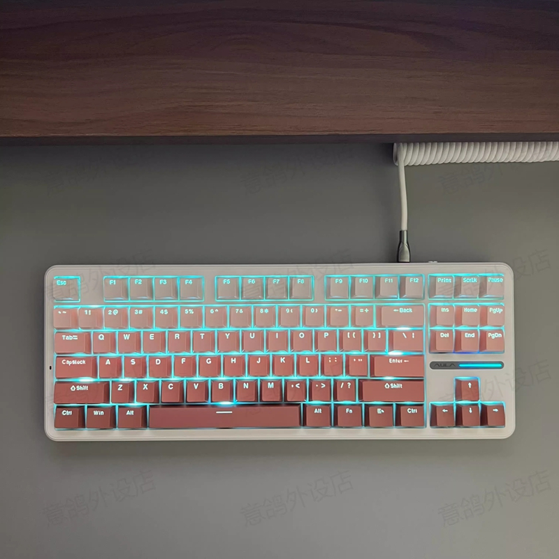 【Keycap Only】Rouge Top Engraving Keycap Shine Through 134 Keys OEM ...