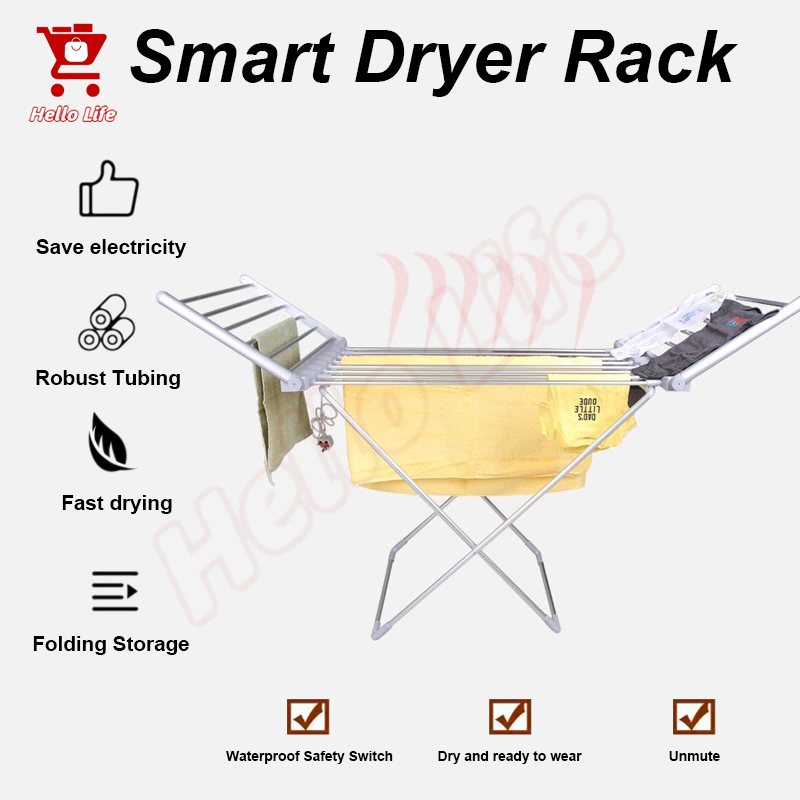 Electric clothes drying rack Smart Laundry Rack Heated Drying Rack ...