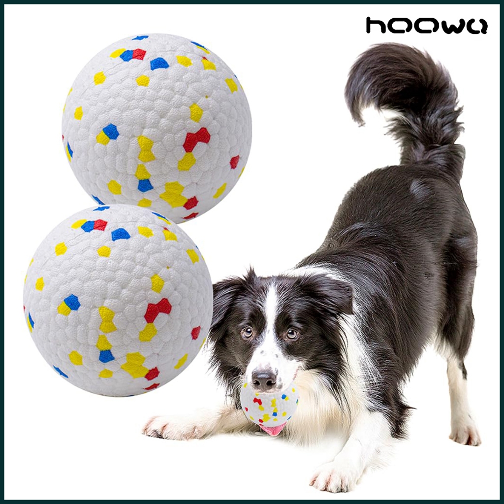 Dog Balls Toys Bouncy Floating Balls for Dogs to Fetch Durable Solid ...