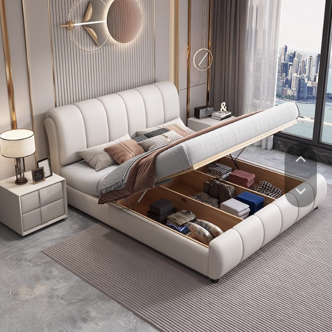 JAQ Bed Frame Tatami Closet Bed Integrated Small Household Space-saving ...