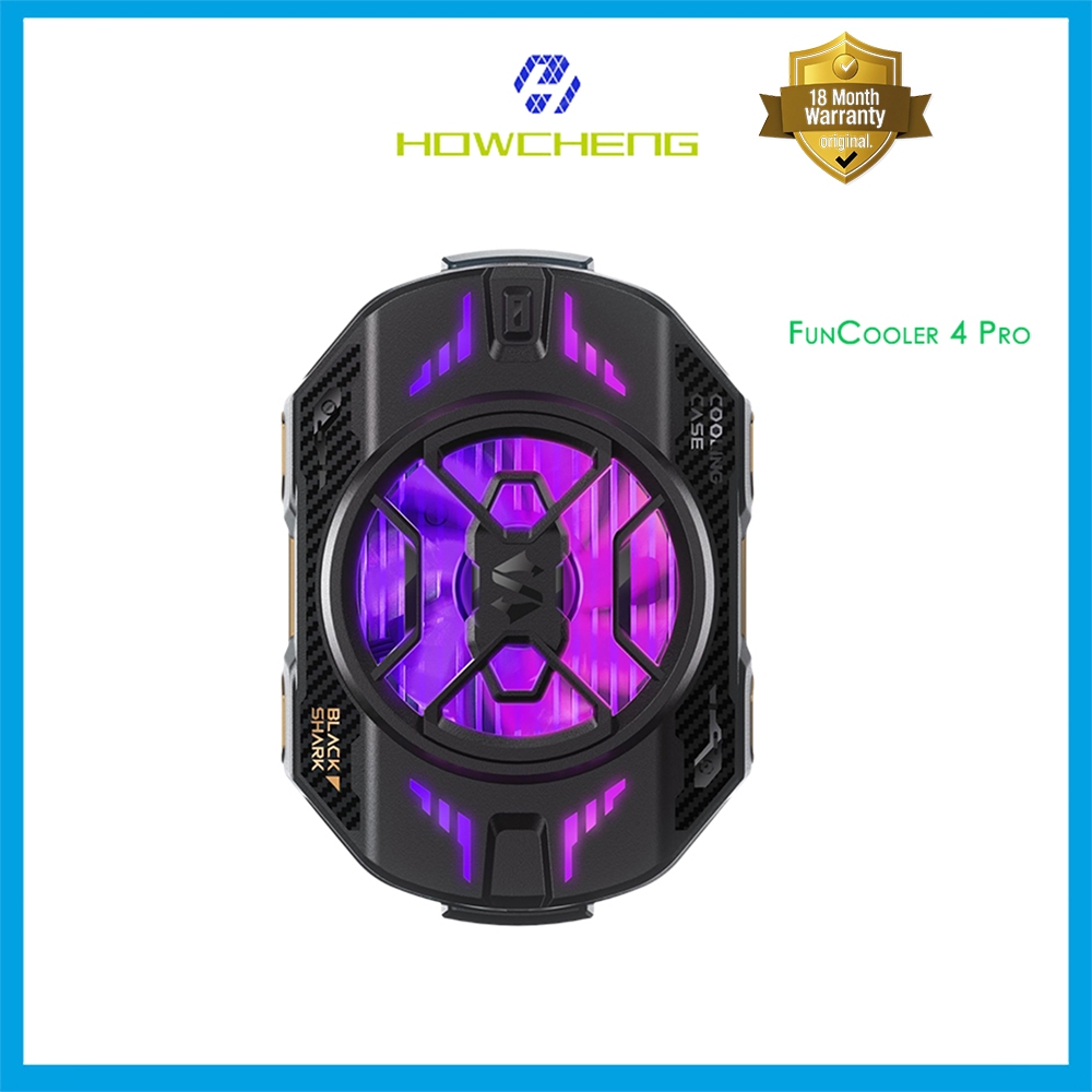 Black Shark FunCooler 4 Pro Cooling Fan RGB Ligh App Smart Cooling ...