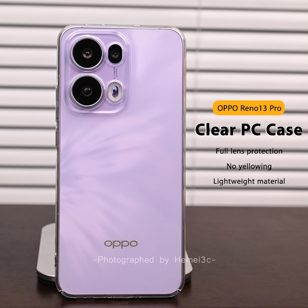 For OPPO Reno 13 13F Pro 5G Casing No Yellowing Transparent Ultra-thin ...
