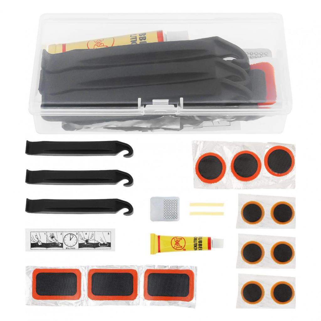 Bicycle Tire Repair Tools Bike Tyre Tube Puncture Repair Kit with ...
