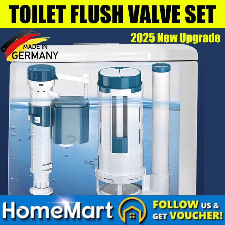Toilet Flush Set Full Set Toilet Flush Valve Toilet Water Tank Flush ...