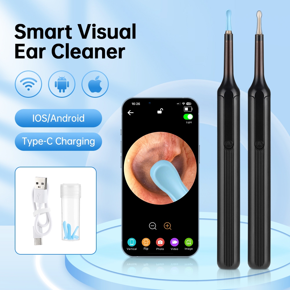 3.9mm 4.2mm Earpick Wireless Intelligent Visual Ear Stick Ear Picker ...