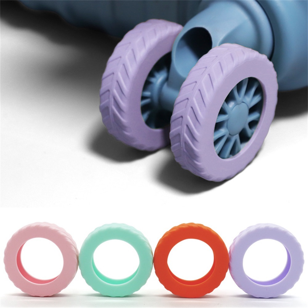 Thick And Durable High Quality Silicone Luggage Wheel Cover Protector ...