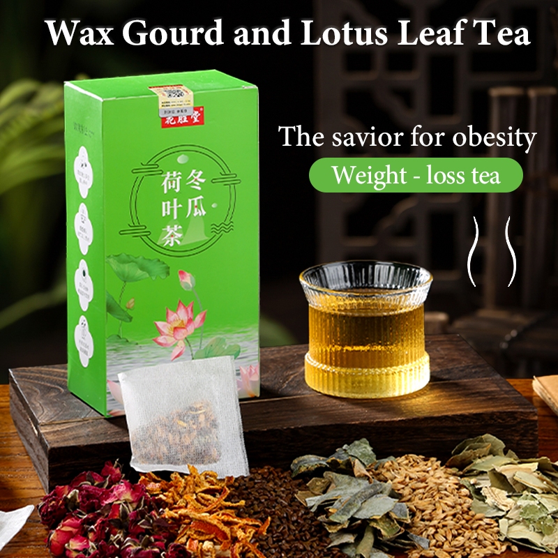 Help for weight Loss Winter Melon Lotus Leaf Slimming Tea 5g*30bags ...