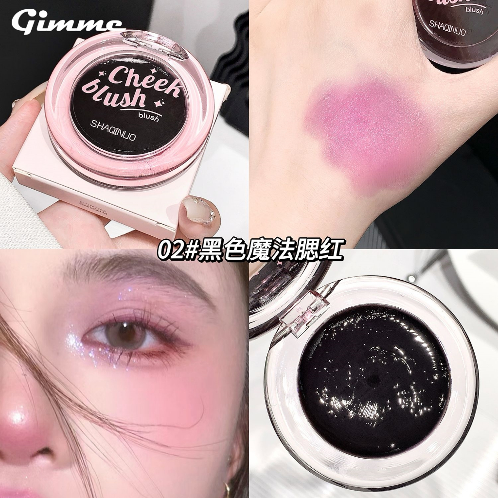 Black to Pink Magic blush, blush that changes color according to ...
