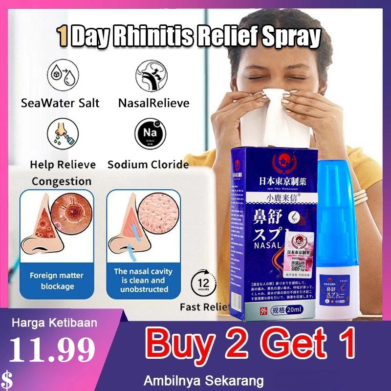 Nasal Spray For Rhinitis and Sinusitis, Comfort Nasal Spray, Cleansing ...