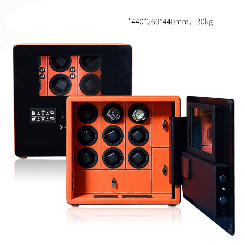MELANCY Automatic Watch Winder Safe Box Watch Winding Box Quiet Motor ...