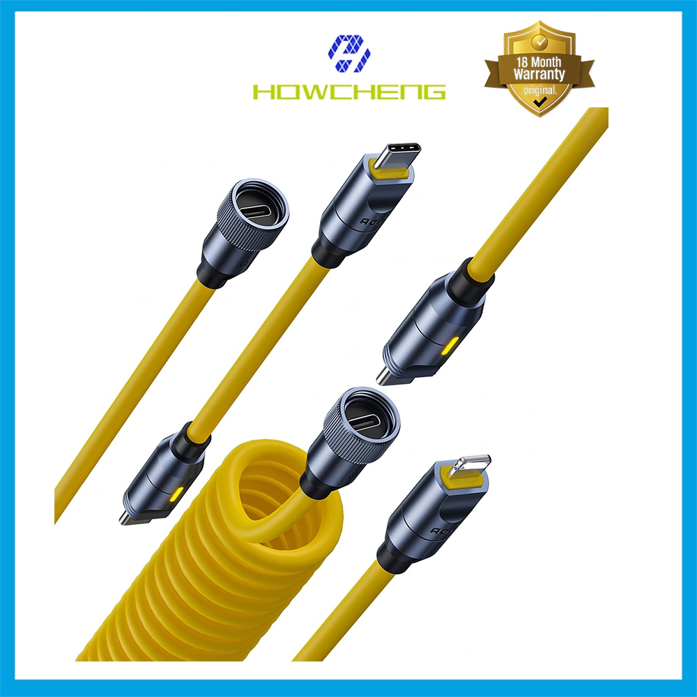AOHI 240W USB C & L Cable Set, The Future PD3.1 Type C Fast Charging ...