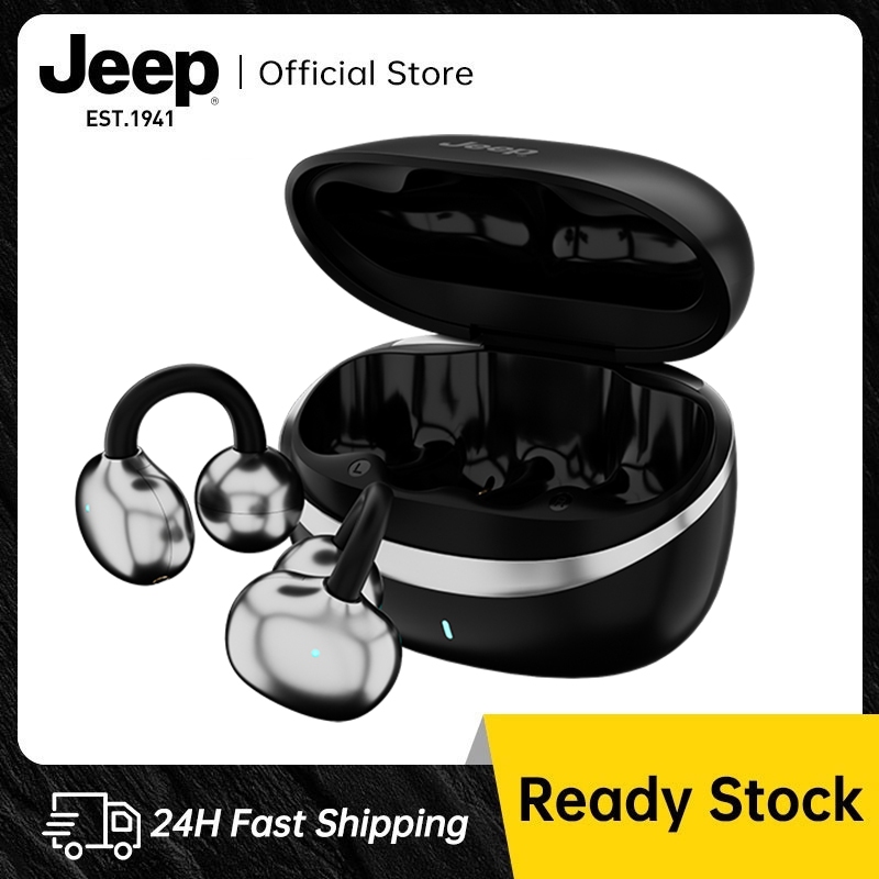 Jeep EC031 Ear Clip Bluetooth Earphone Open-ear Listening Sport Gaming ...