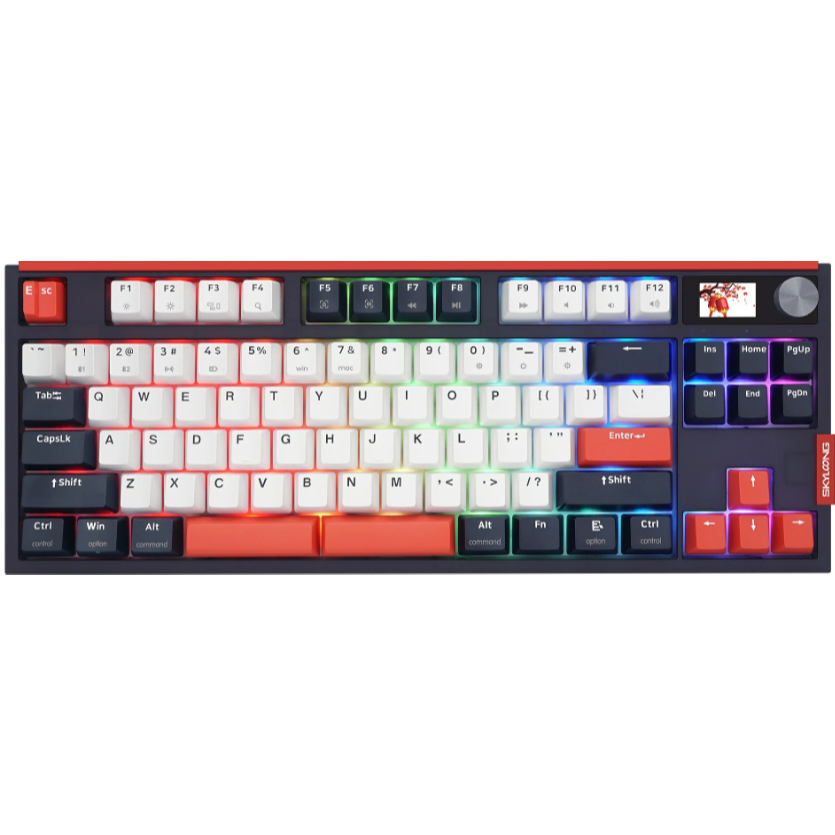 Skyloong GK87Pro Lite Bluetooth Keyboard TKL PBT Wireless Keycap 1.14 ...