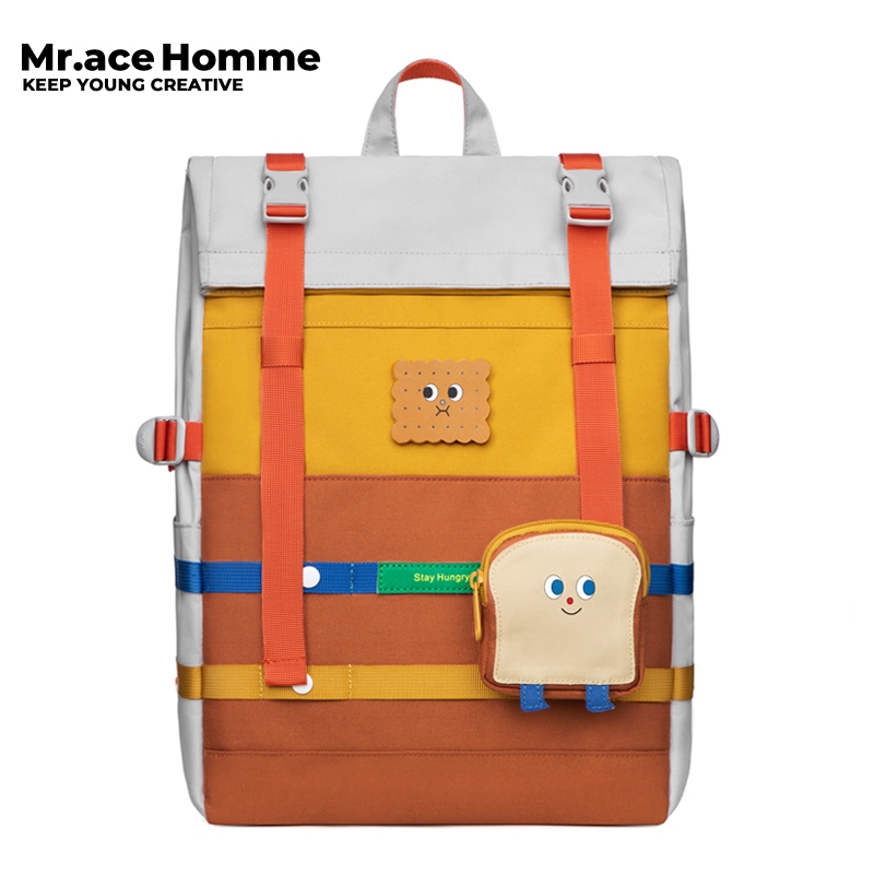 Mr. ace Homme 1972 Foodie Series High-Capacity Travel Laptop Backpack ...