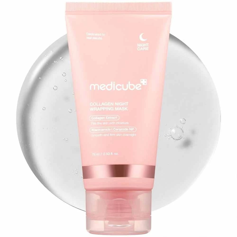 Medicube Collagen Night facial mask (75ml) | Shopee Singapore
