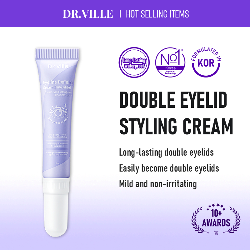 【Dr.ville】Double Eyelid Cream Invisible Double Eyelid Styling Cream Big ...