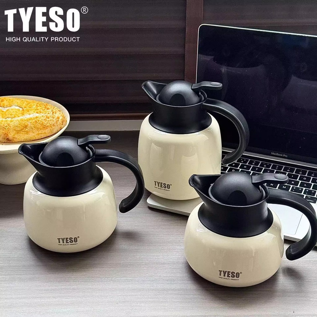 TYESO Tumbler Tea Pot With Filter Vacuum Insulation Modern And New ...