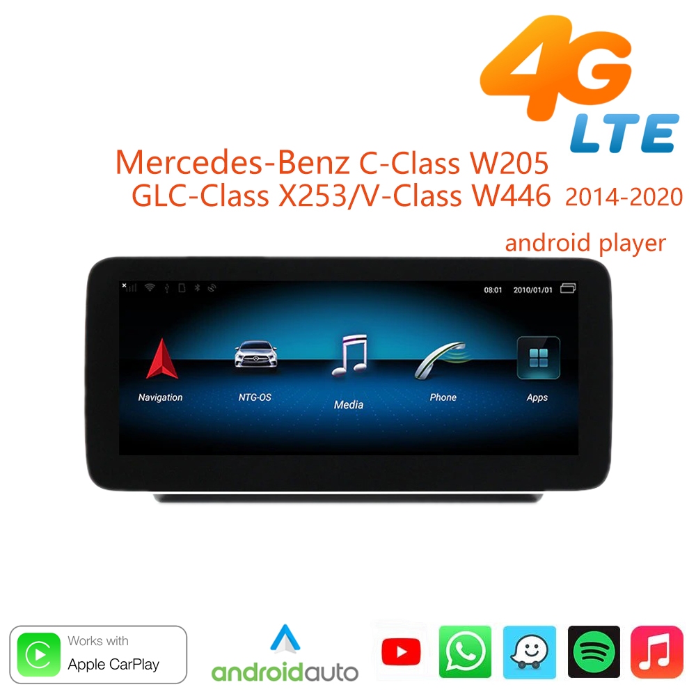 touch screen RHD right hand drive Mercedes Benz android player headunit ...