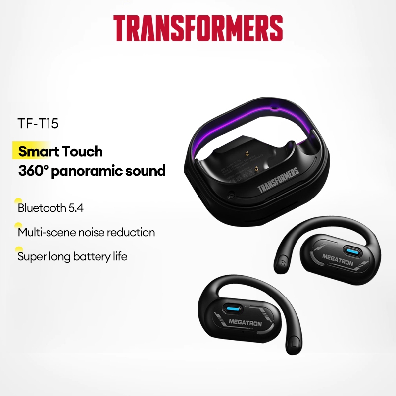 Transformers TF-T15 OWS Wireless Bluetooth Headset Heavy Bass Sound ...